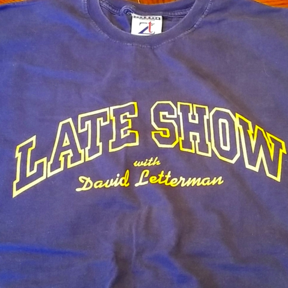Early 90's David Letterman Shirt - Gem